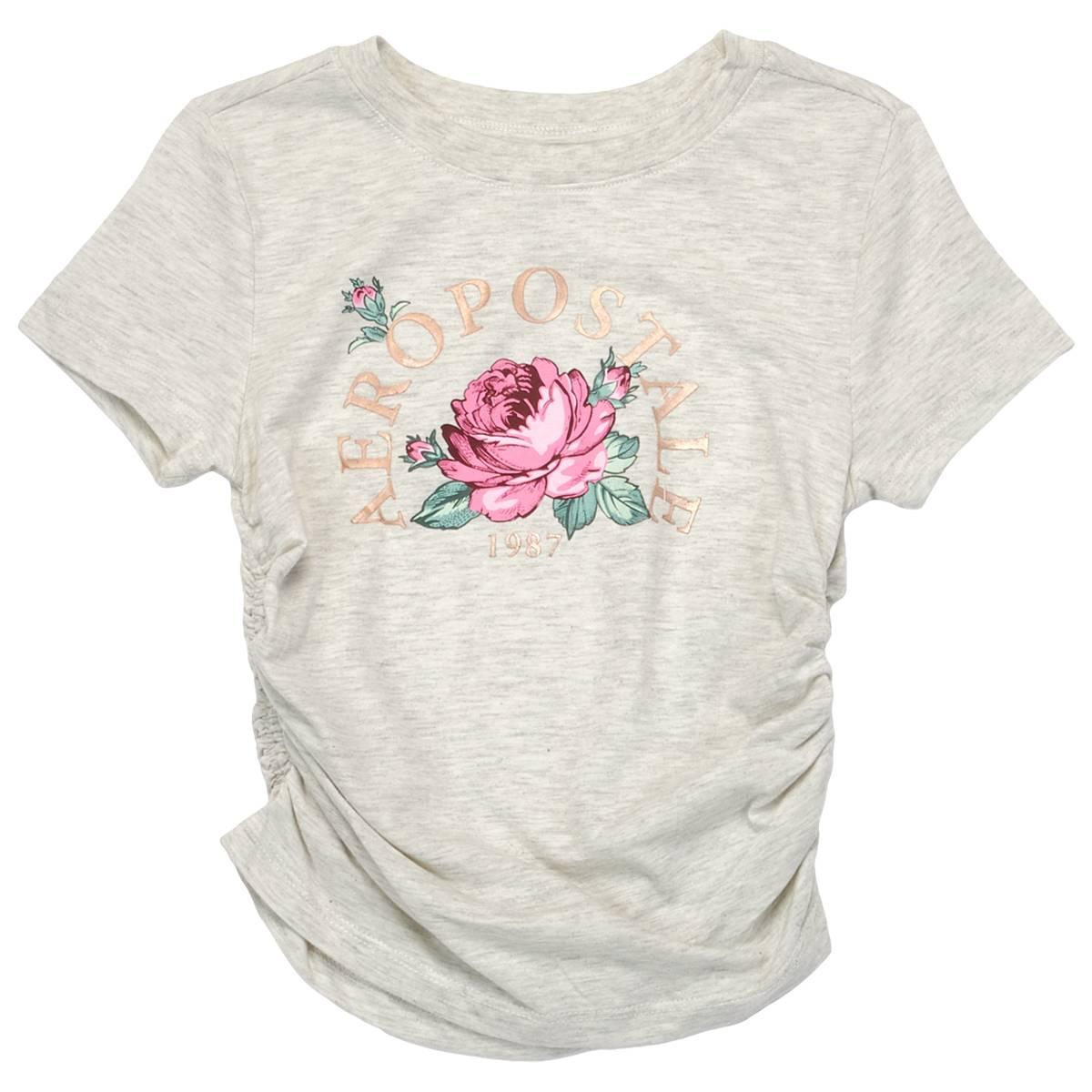 Click here for Girls (7-16) Aeropostale Short Sleeve Side Cinched... prices