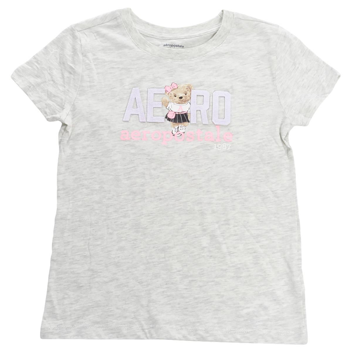 Click here for Girls (7-16) Aeropostale Short Sleeve Bear Logo Te... prices
