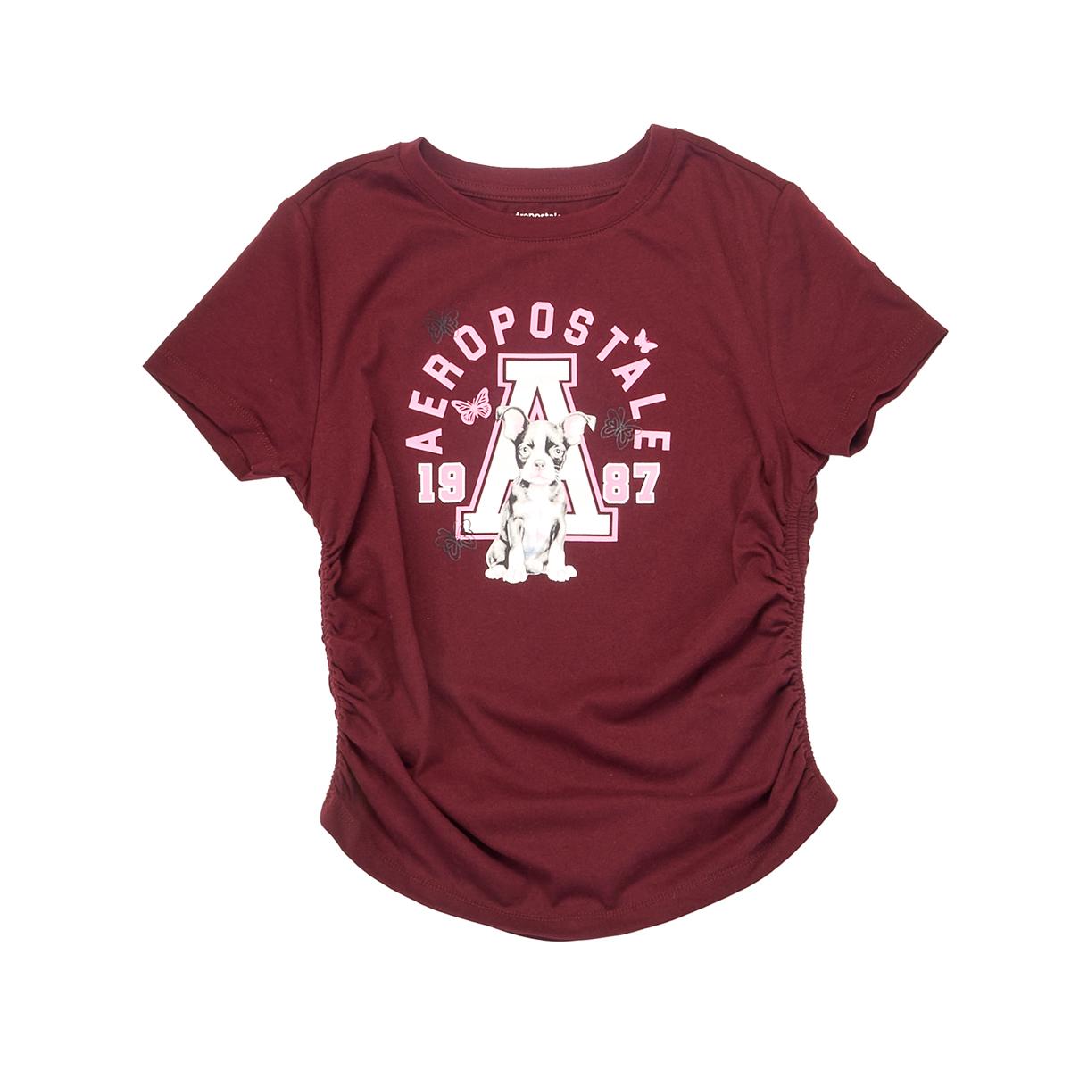Click here for Girls (7-16) Aeropostale Short Sleeve Side Cinched... prices