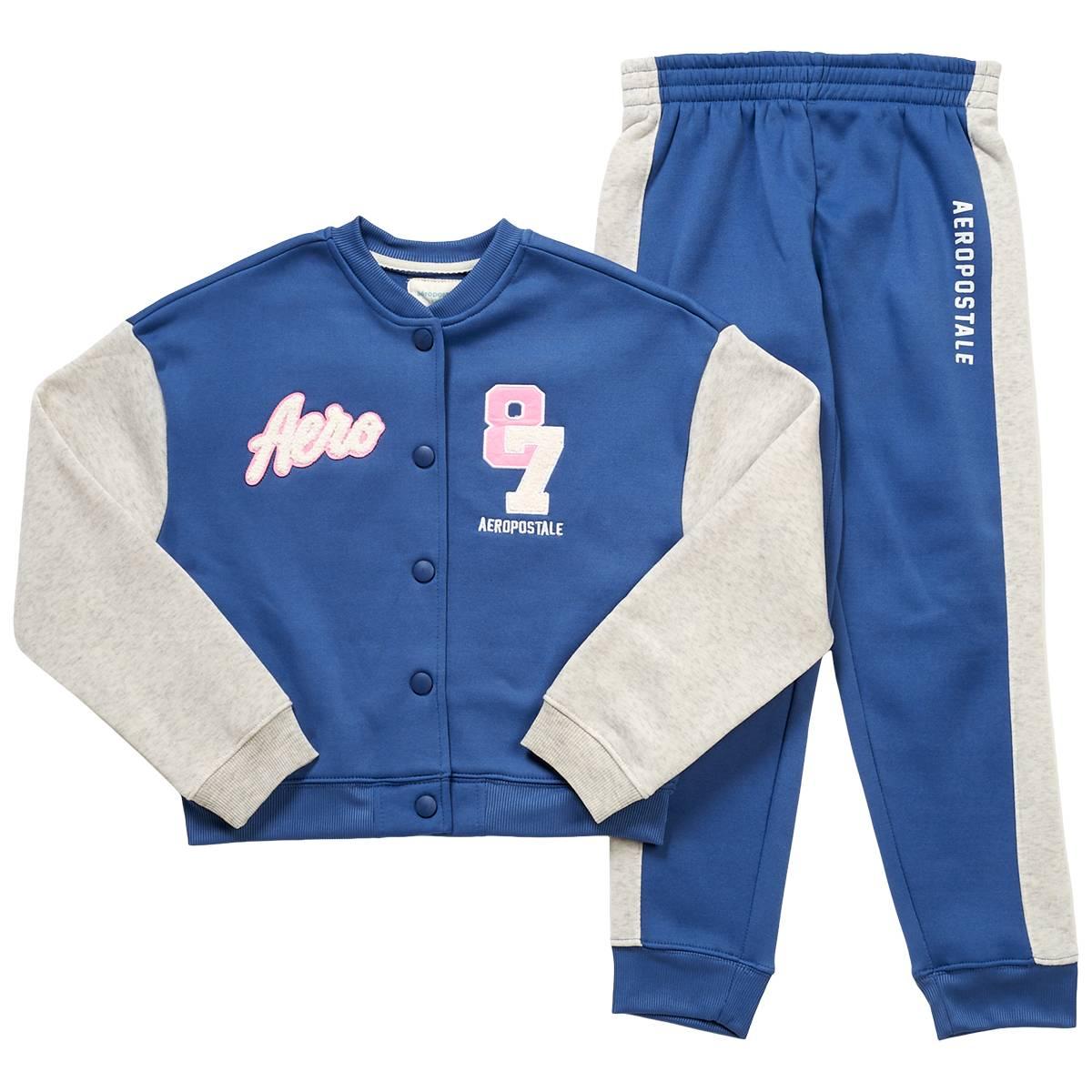 Click here for Girls (7-16) Aeropostale 87 Varsity Jacket with Jo... prices