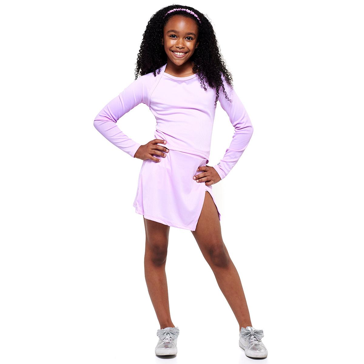 Click here for Girls (7-16) RBX 2pc. Long Sleeve Solid Ribbed Top... prices