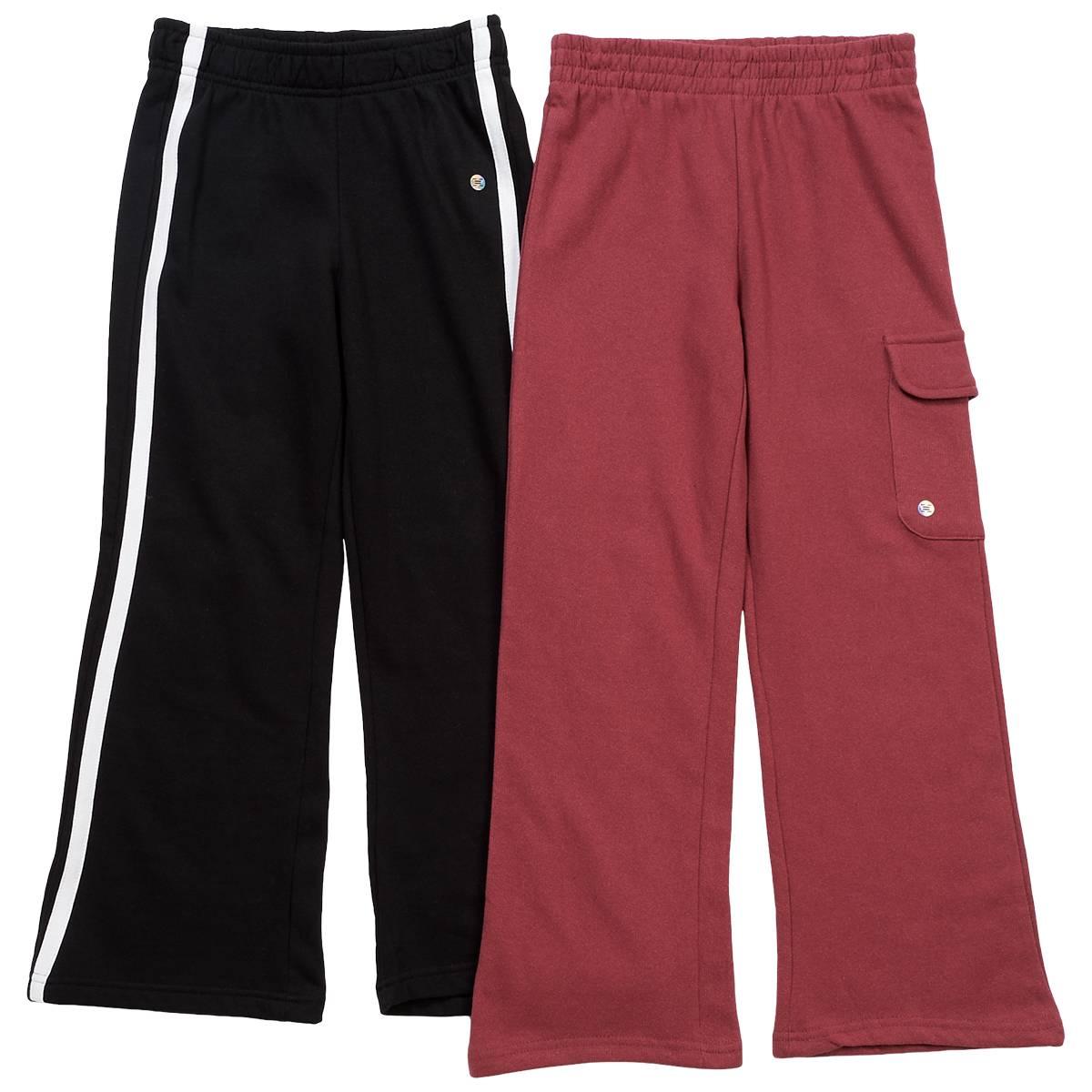 Click here for Girls (7-16) RBX 2pk. Wide Leg Cargo & Sport Strip... prices