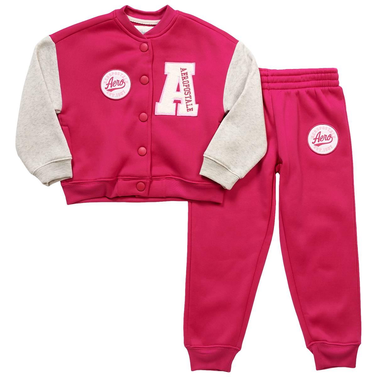 Click here for Girls (4-6x) Aeropostale Varsity Jacket & Patch Jo... prices