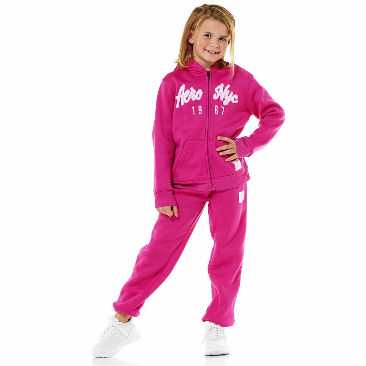 Click here for Girls (4-6x) Aeropostale NYC Hooded Jacket & Jogge... prices