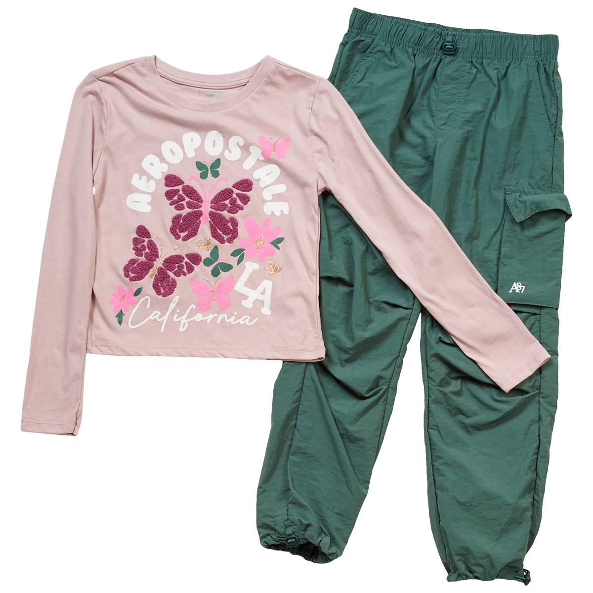 Click here for Girls (7-12) Aeropostale LA Butterfly Top with Par... prices
