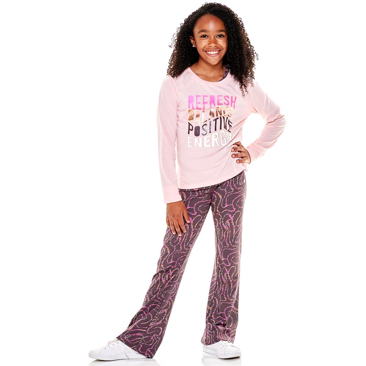 Click here for Girls (7-16) RBX 3pc. Refresh Top  Tank & Flare Le... prices