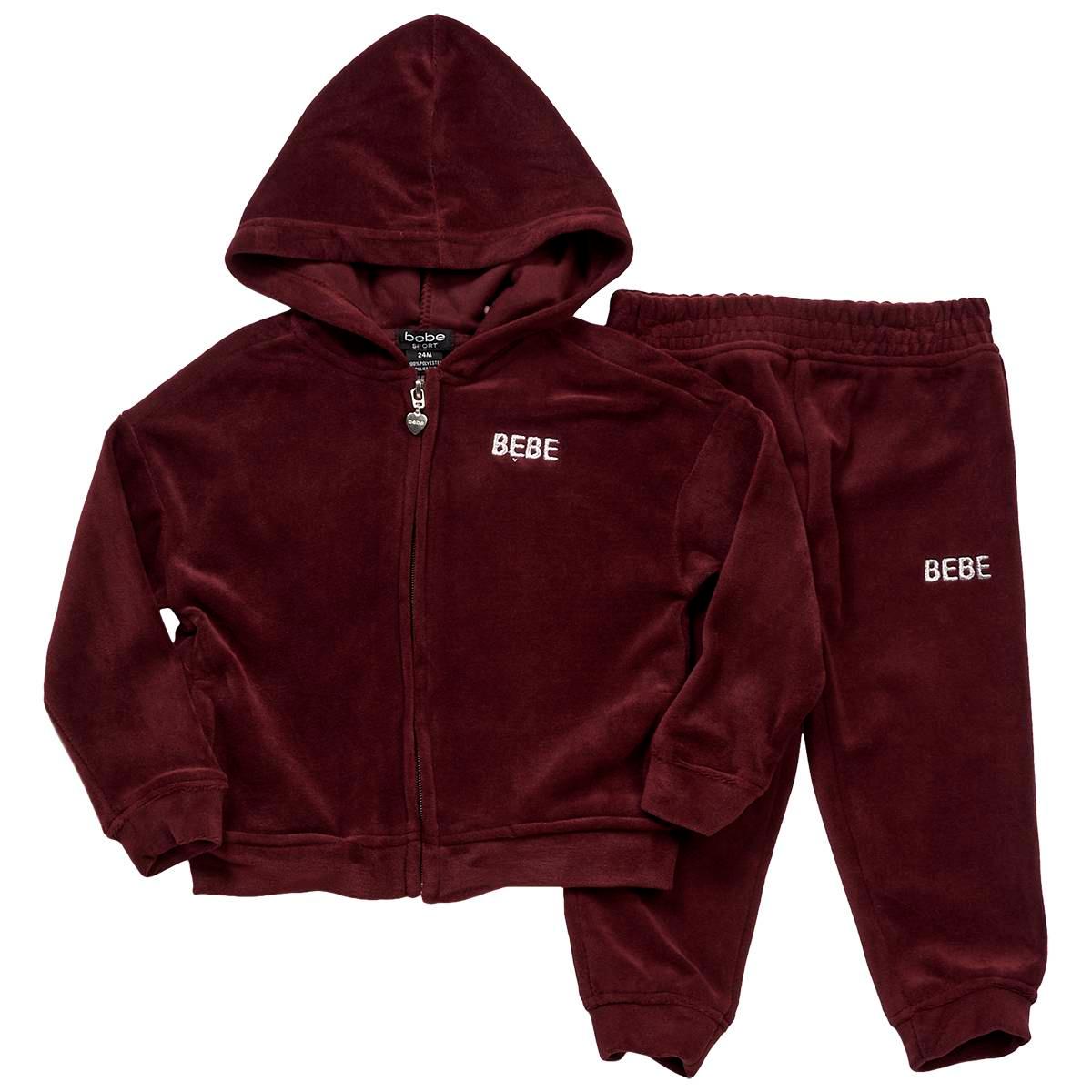 Click here for Baby Girl (12-24M) Bebe Sport Bling Velour Jacket... prices