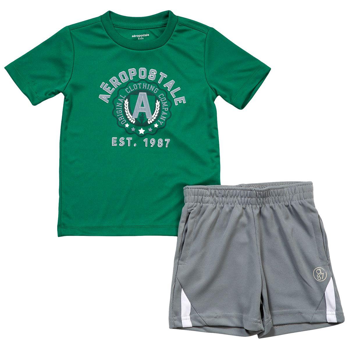 Click here for Toddler Boy Aeropostale Tee And Shorts Set - Lush... prices