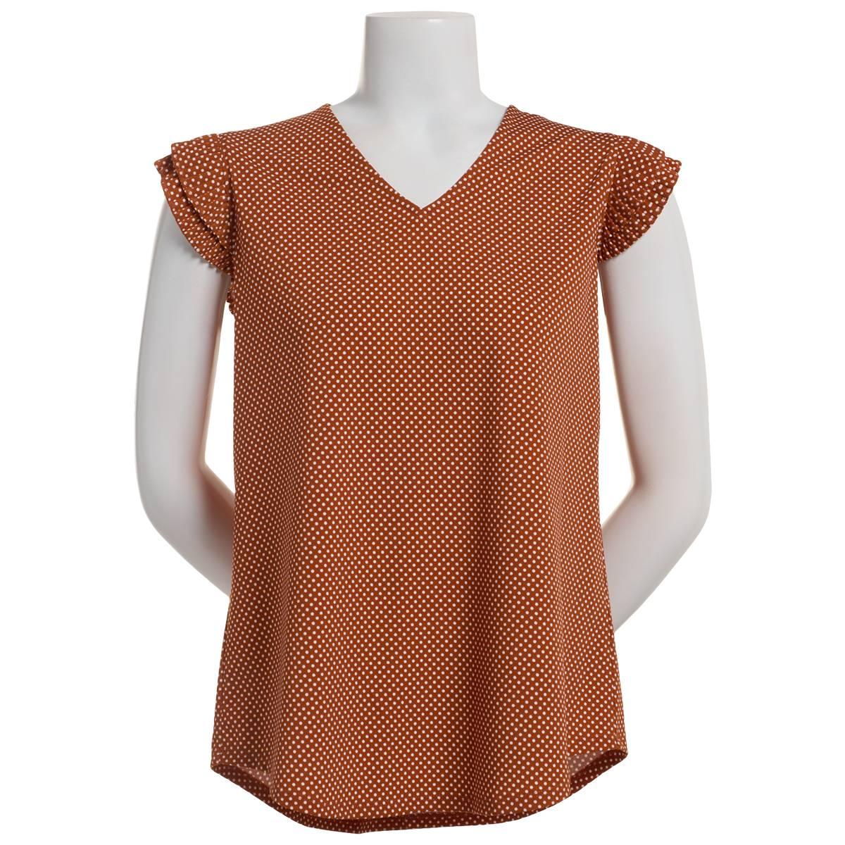 Click here for Womens Adrianna Papell Cap Double Pleated Sleeve M... prices
