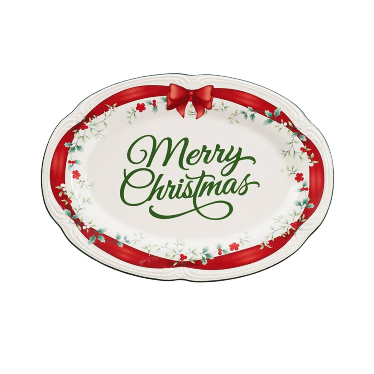 Click here for Pfaltzgraff(R) 14x10 Red Ribbon Platter prices