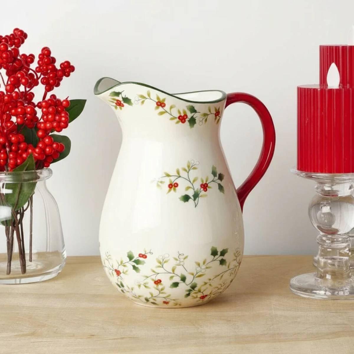 Click here for Pfaltzgraff Winterberry 48oz. Pitcher prices