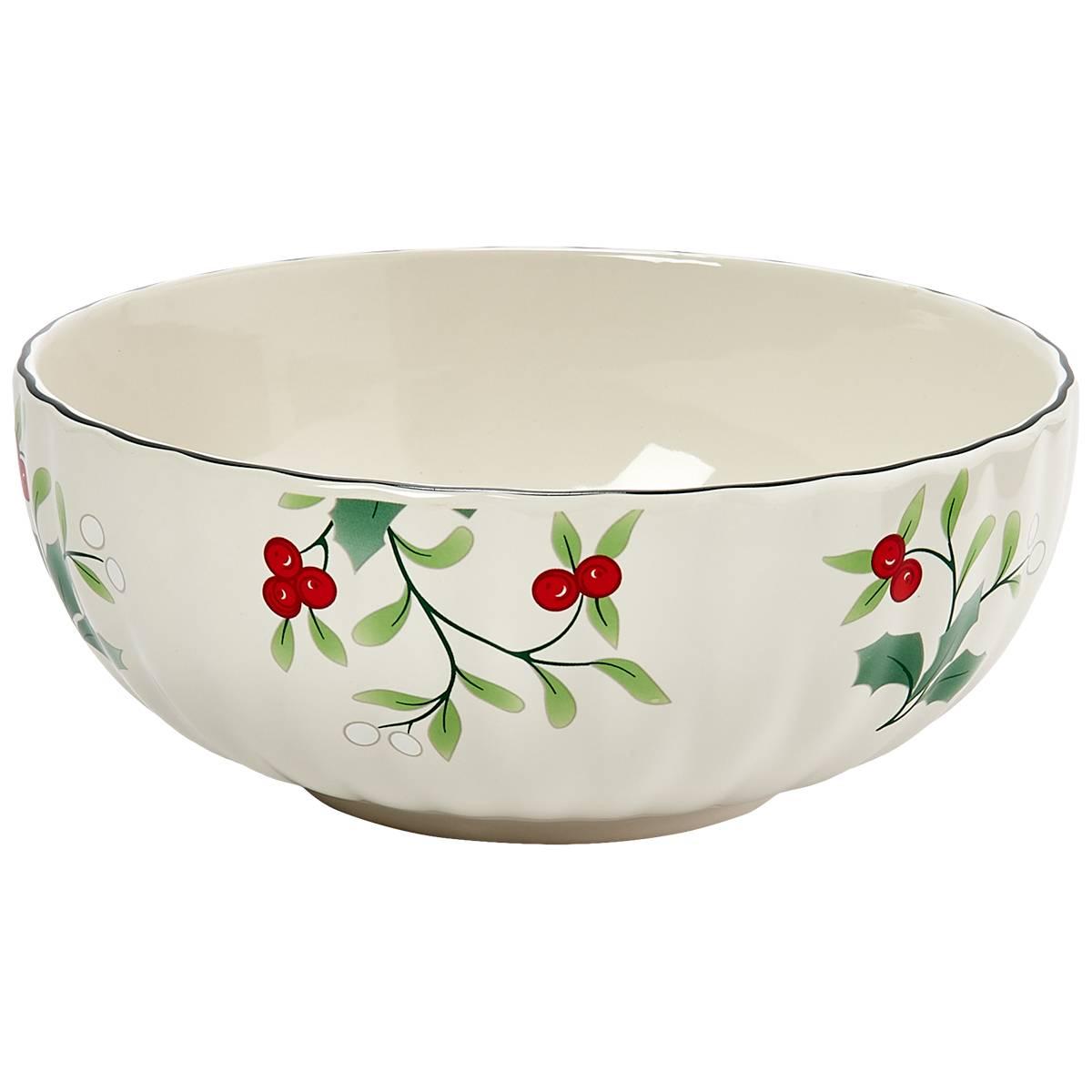 Click here for Pfaltzgraff Winterberry 9in. Scalloped Serve Bowl prices