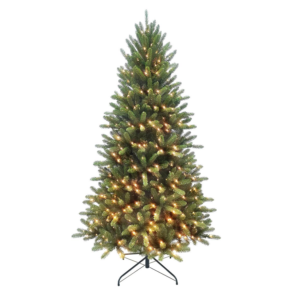 Click here for Puleo International Pre-Lit Ashford Fir Slim Chris... prices