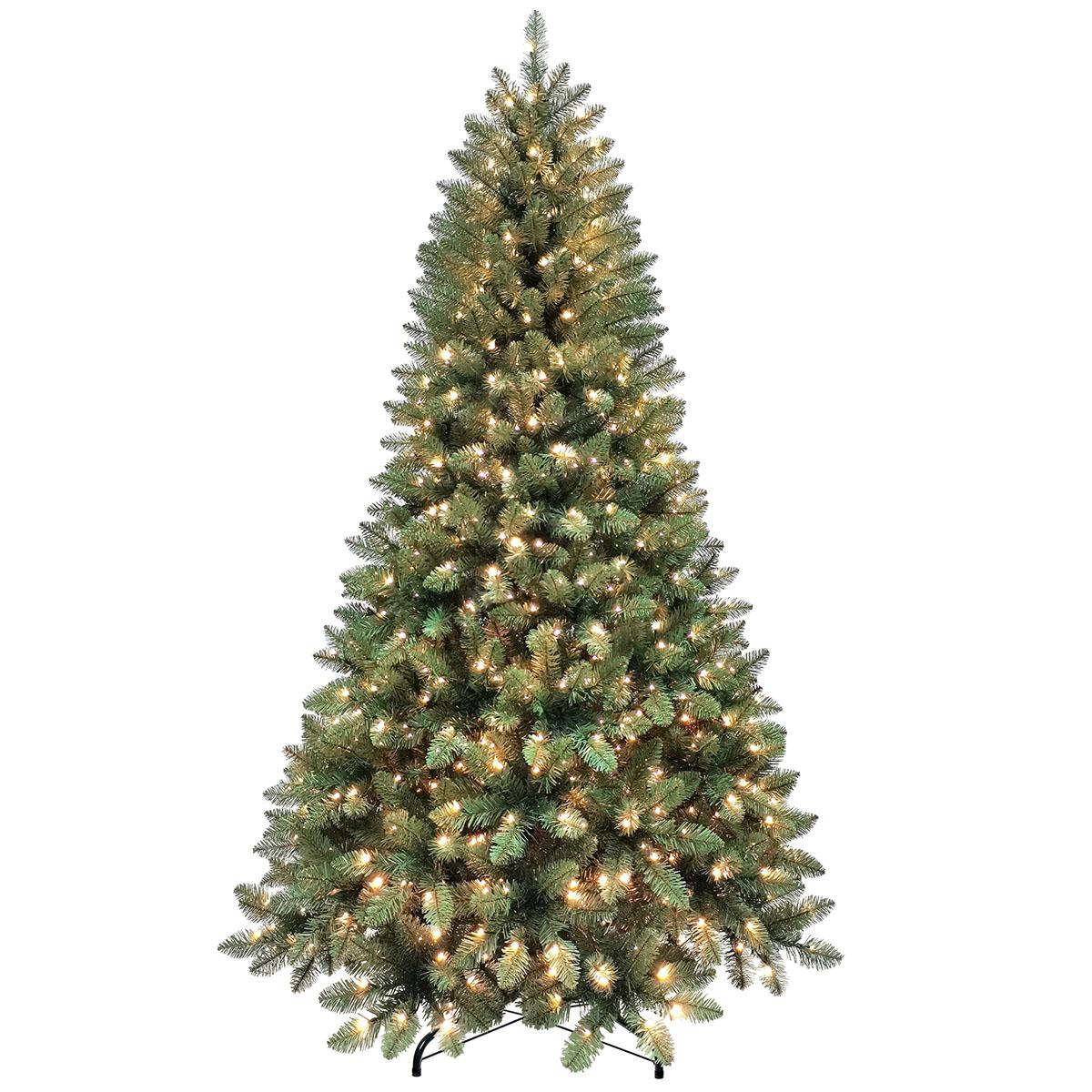 Click here for Puleo International 7ft. Somerset Blue Spruce Chri... prices