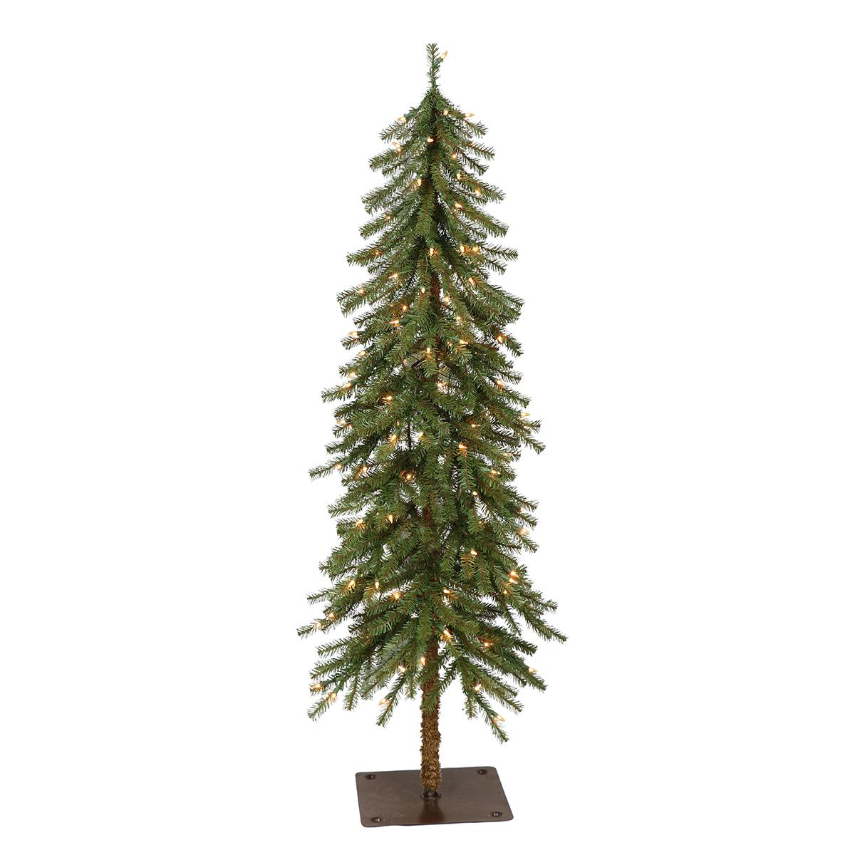 Click here for Puleo International Pre-Lit 5ft. Alpine Christmas... prices