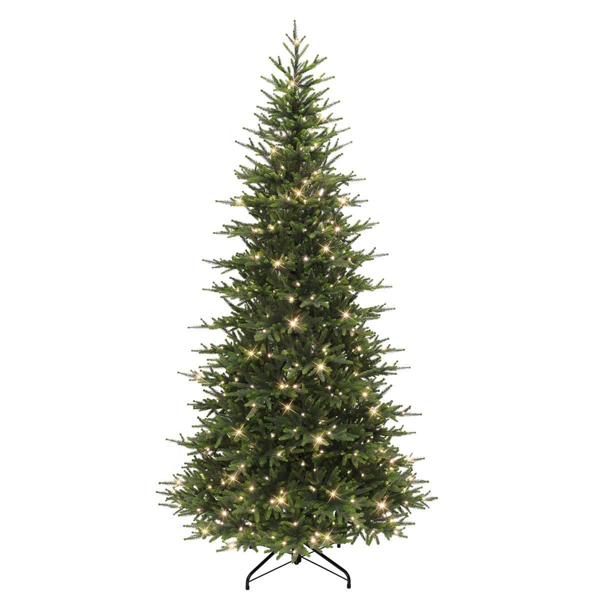 Click here for Puleo International 7.5ft. LED Slim Fir Artificial... prices