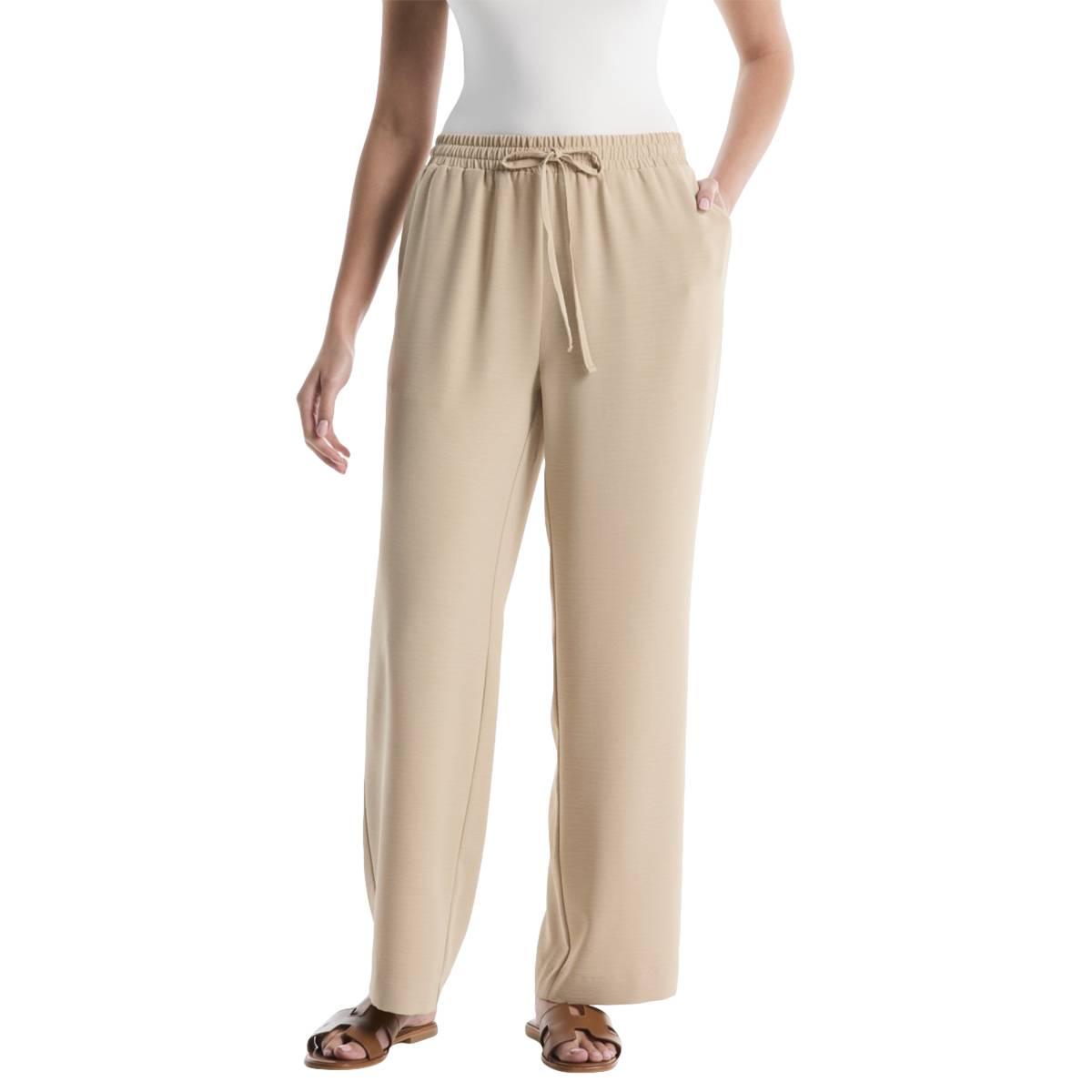 Click here for Womens Rafaella(R) Pull On Drawstring Waist Wide L... prices