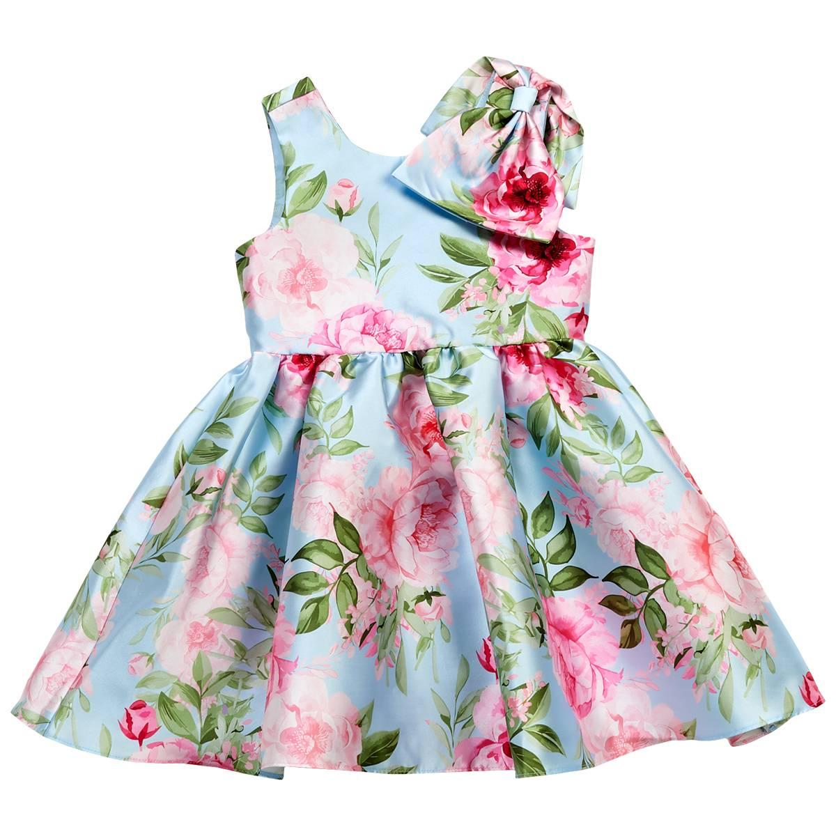 Click here for Girls (4-6x) Rare Editions Mikado Floral Bow Shoul... prices