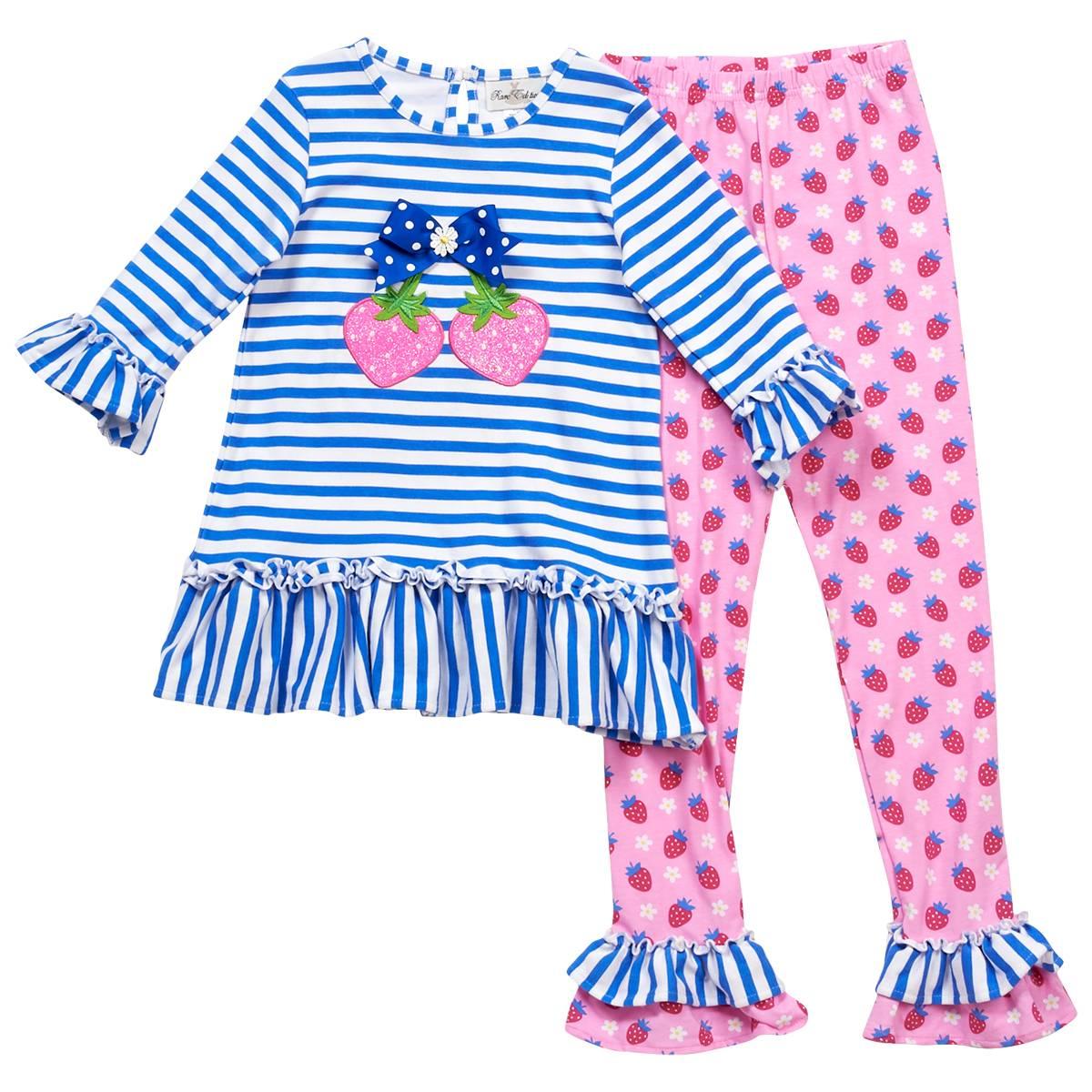 Click here for Girls (4-6x) Rare Editions 2pc. Strawberry Top & L... prices