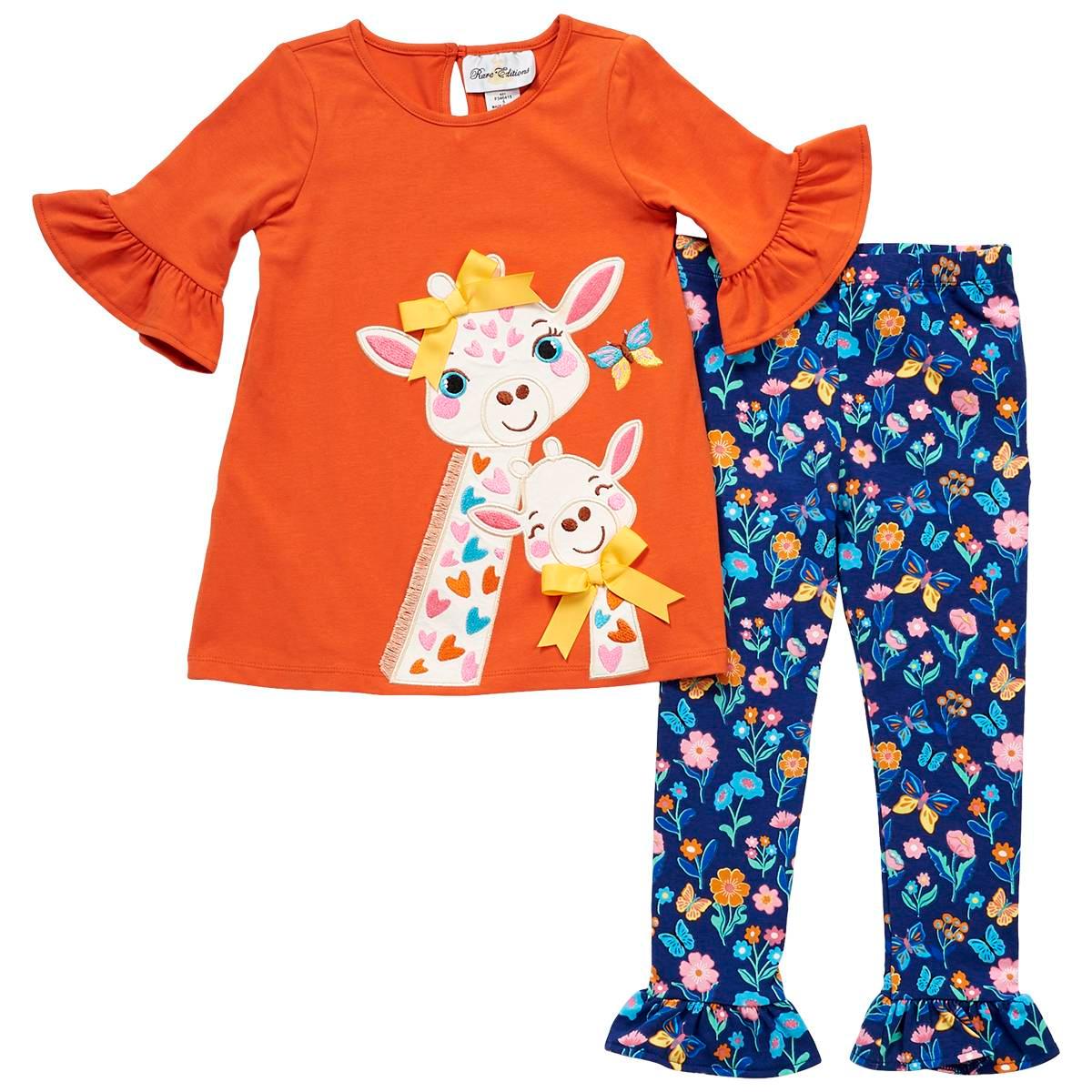 Click here for Girls (4-6x) Rare Editions Long Sleeve Giraffe Top... prices