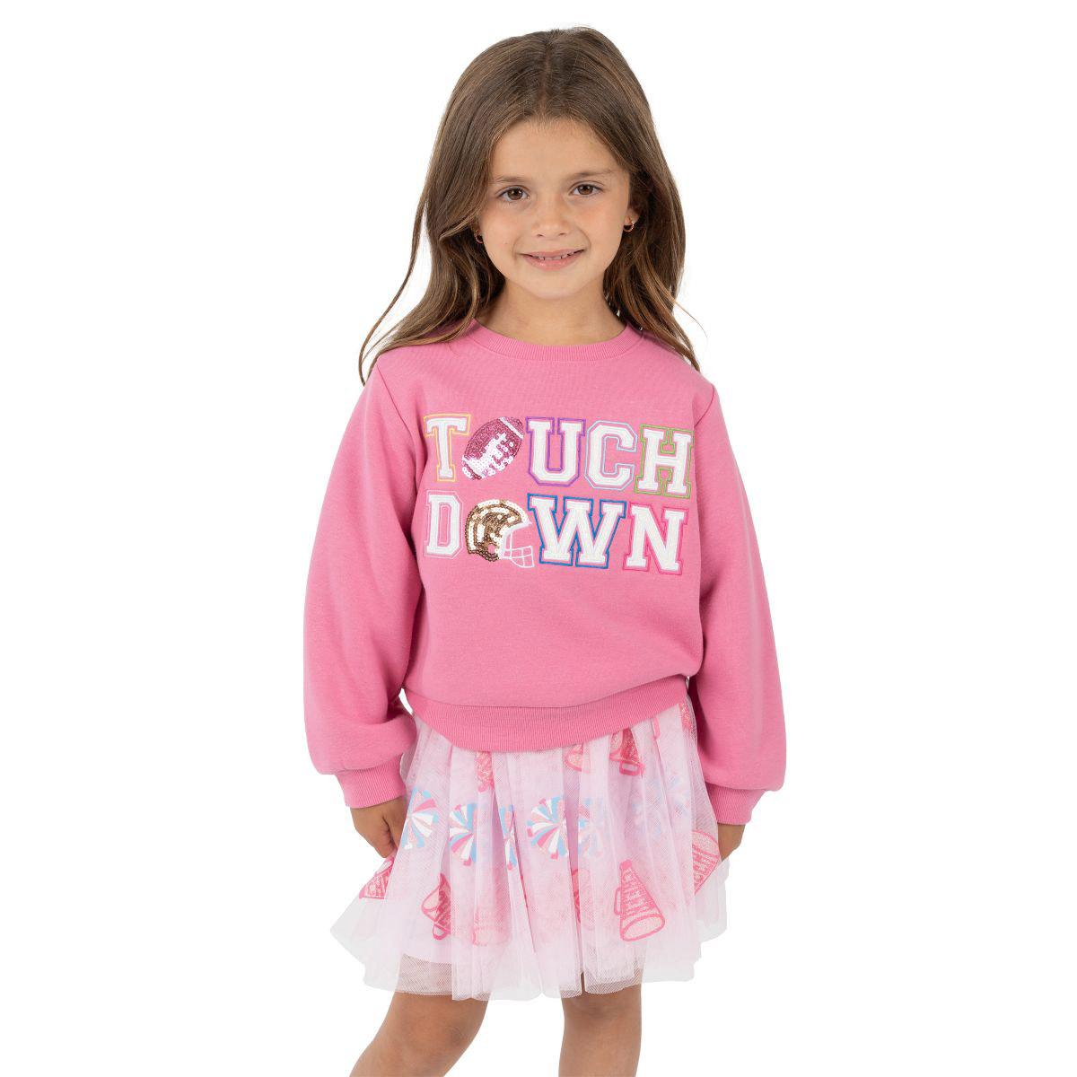 Click here for Girls (4-6x) Rare Editions Touchdown Sweatshirt w/... prices