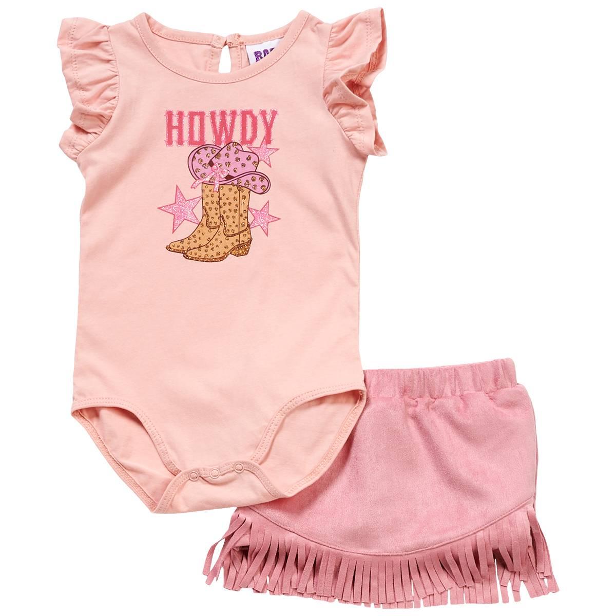Click here for Baby Girl (12-24M) Rarity Howdy Cowgirl Bodysuit &... prices