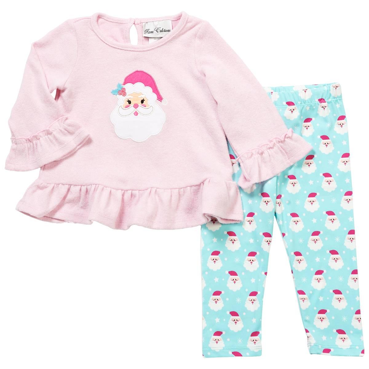 Click here for Baby Girl (12-24M) Rare Editions Santa Sweater & L... prices