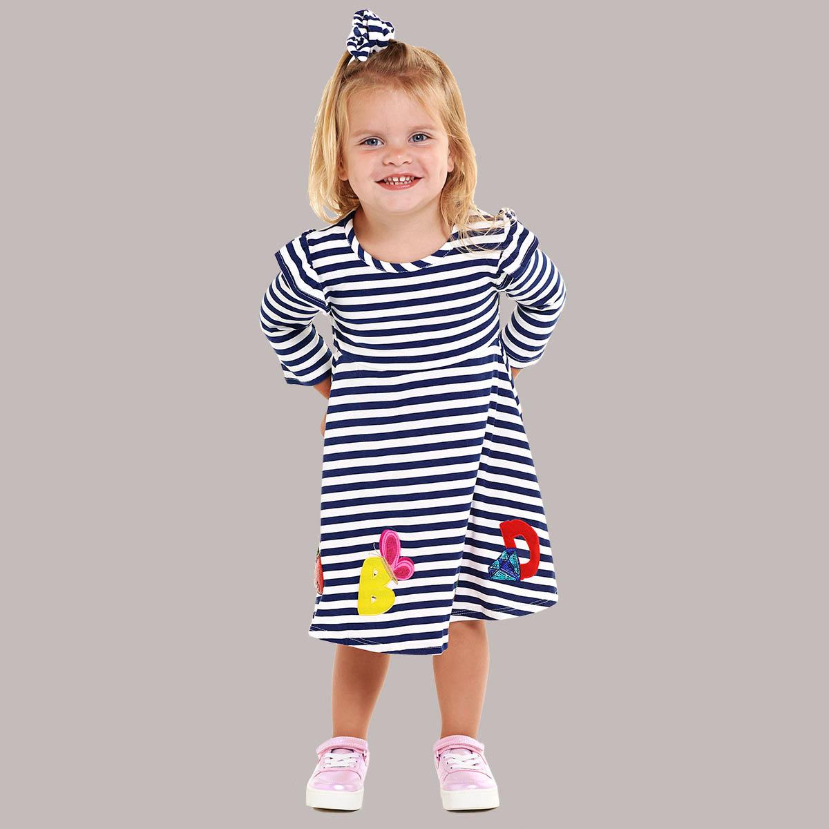 Click here for Toddler Girl Rare Too 2pk. Stripe & ABC Yummy Dres... prices