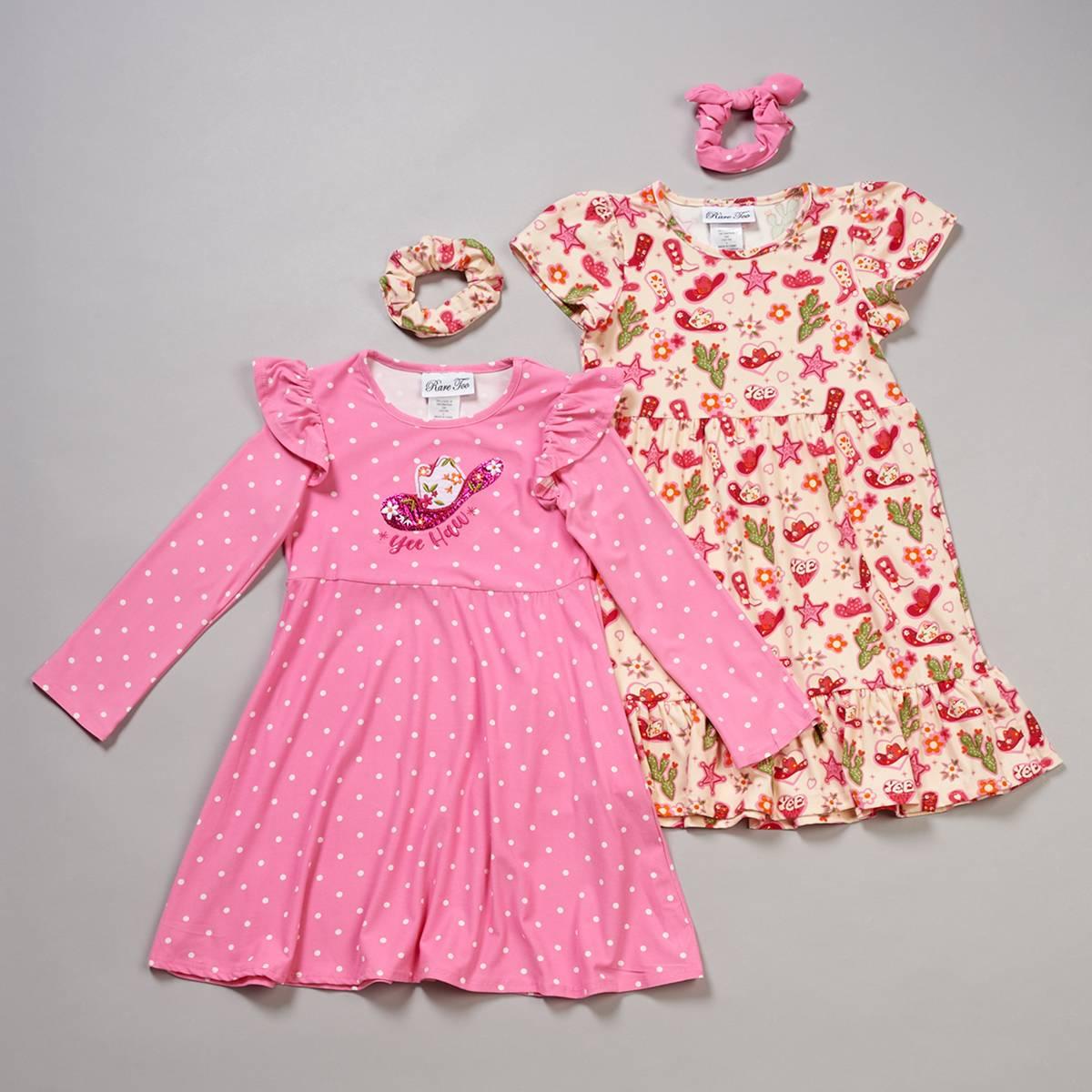 Click here for Girls (4-6x) Rare Too 2pk. Polka Dot & Western Yum... prices