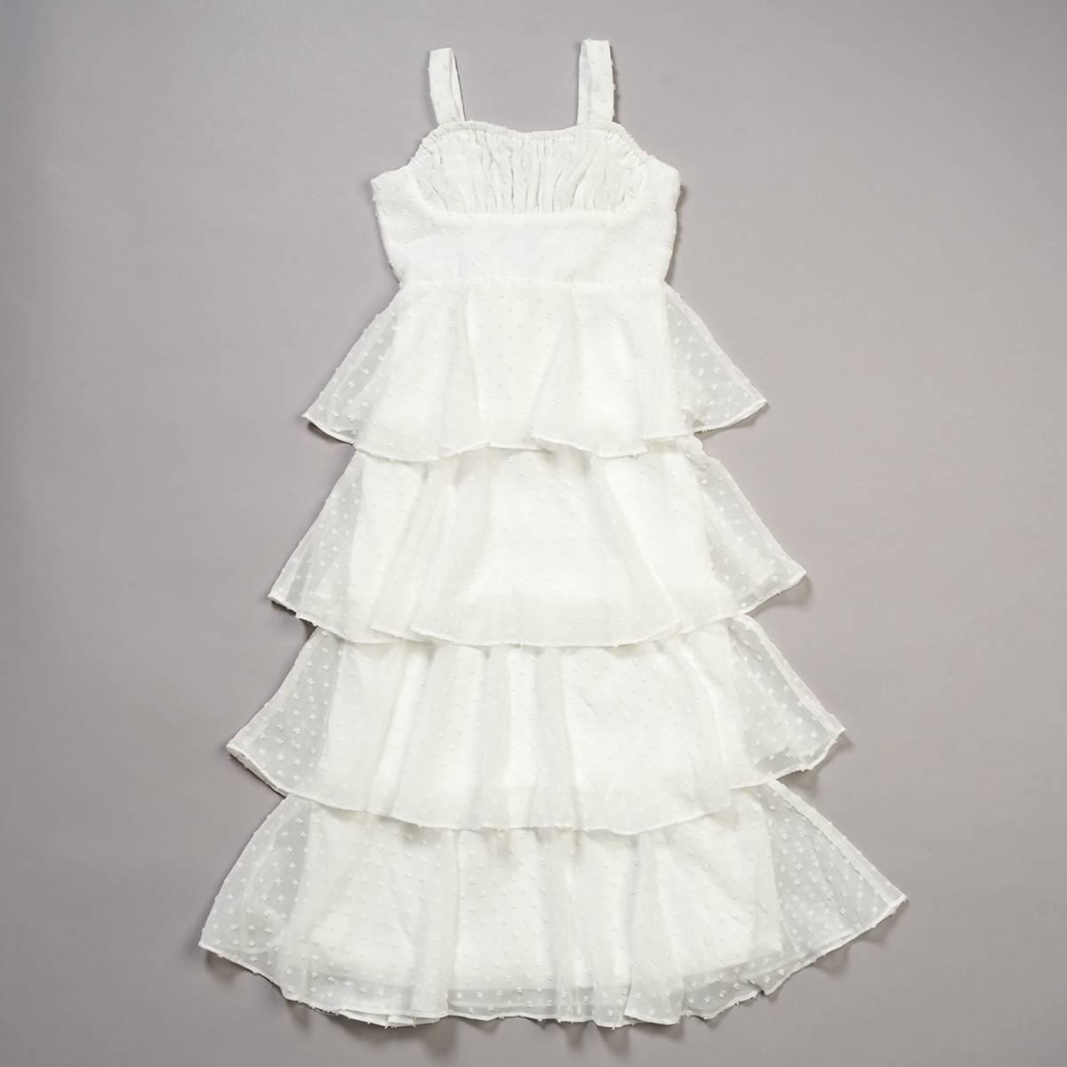 Click here for Girls (7-16) Rare Editions Chiffon Clip Dot Maxi D... prices