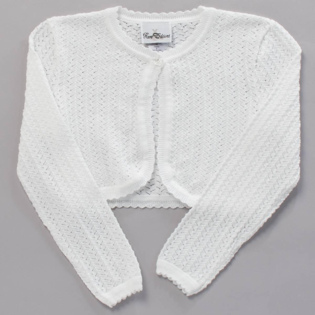 Click here for Girls (7-16) Rare Editions Scalloped Open Knit Car... prices