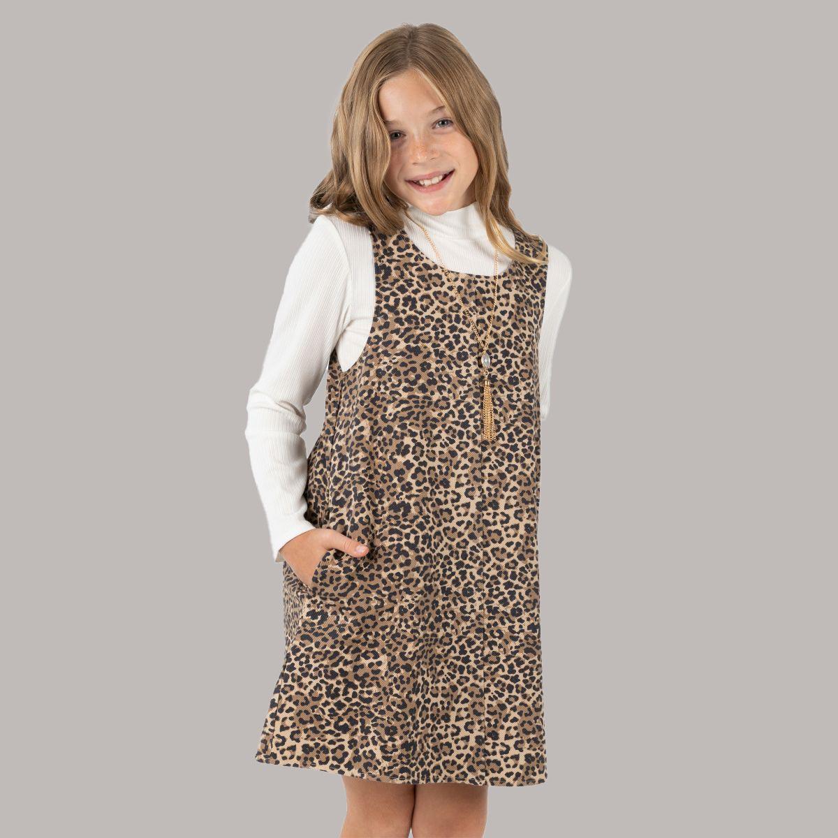 Click here for Girls (7-16) Rare Editions Leopard Jumper & Mock N... prices