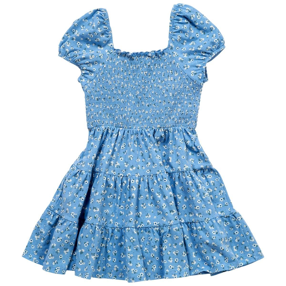 Click here for Girls (7-16) Diva Girl Puff Sleeve Smocked Floral... prices