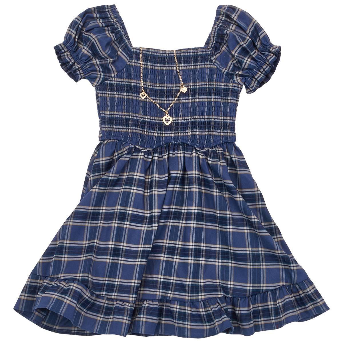 Click here for Girls (7-16) Rare Editions Plaid Smocked Dress w/... prices