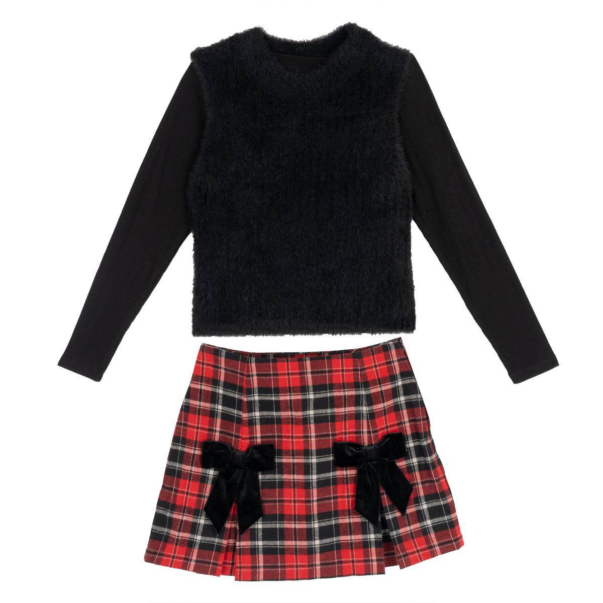 Click here for Girls (7-12) Tween Diva 3pc. Eyelash Sweater Vest... prices