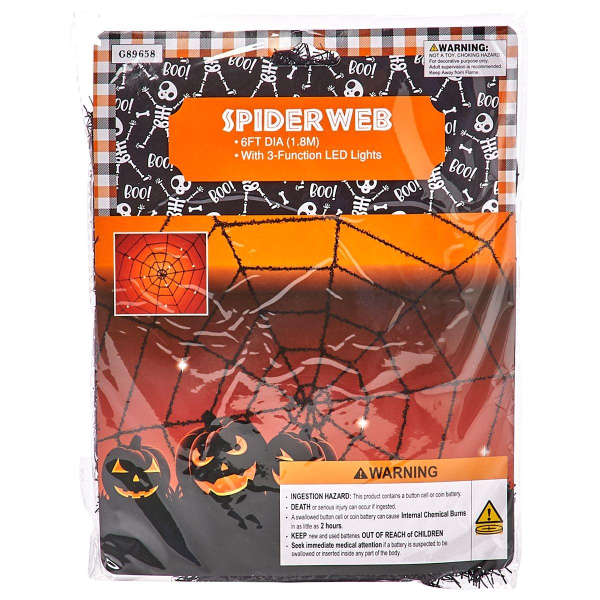 Click here for Battery Operated 6ft. Diameter Spider Web prices
