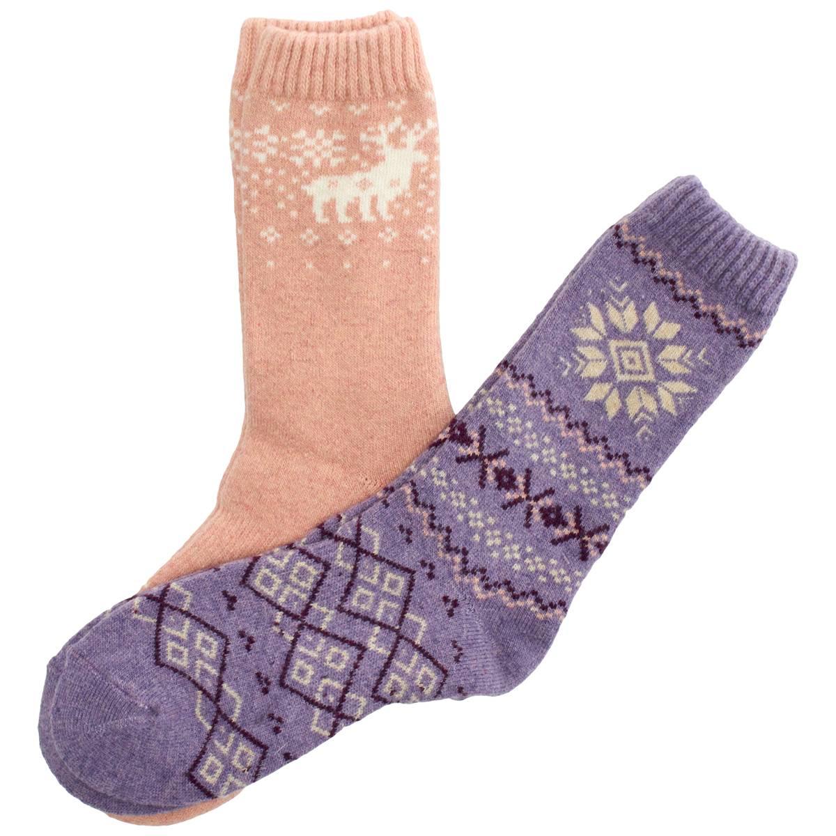 Click here for Womens Muk Luks(R) 2pk. Wool Socks prices