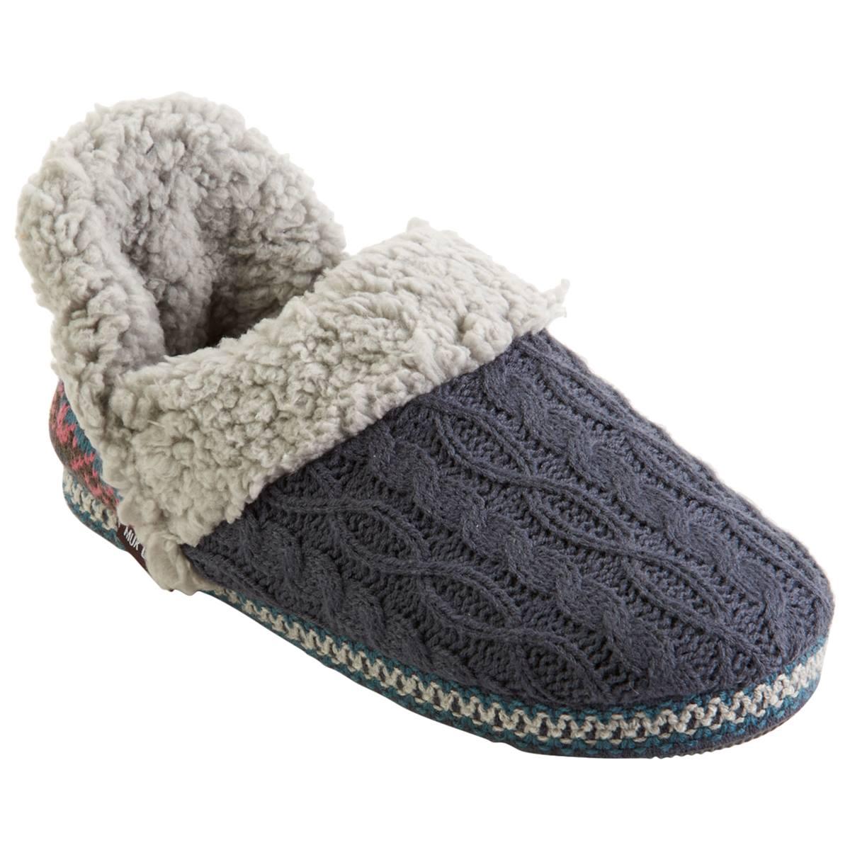 Click here for Womens MUK LUKS(R) Magdalena Ruched Slippers - Twi... prices