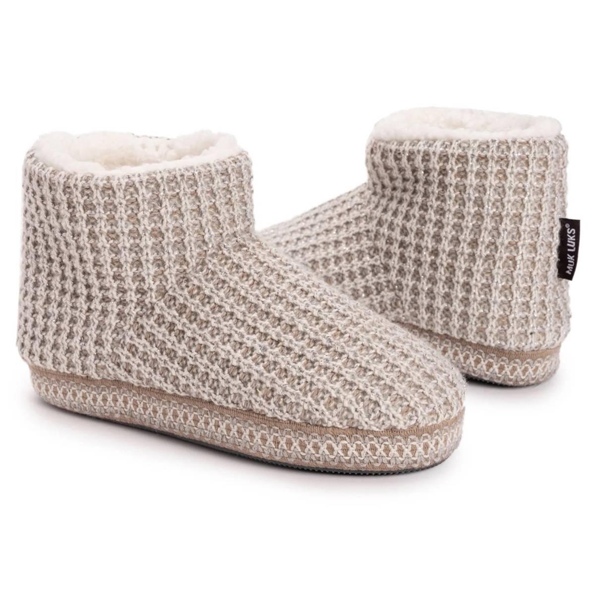 Click here for Womens MUK LUKS(R) Favina Bootie Slippers prices