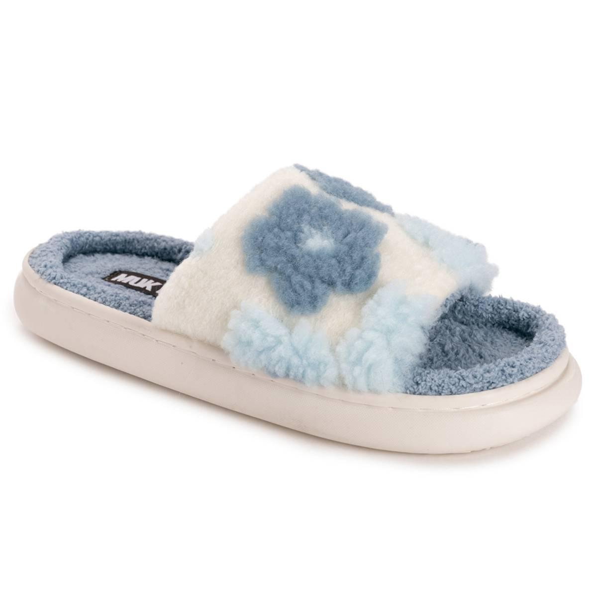Click here for Womens MUK LUKS(R) Marsai Pacific Blue Floral Slid... prices