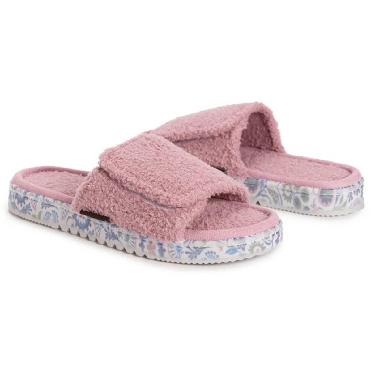 Muk Luks Womens Acacia Slipper - Light blue