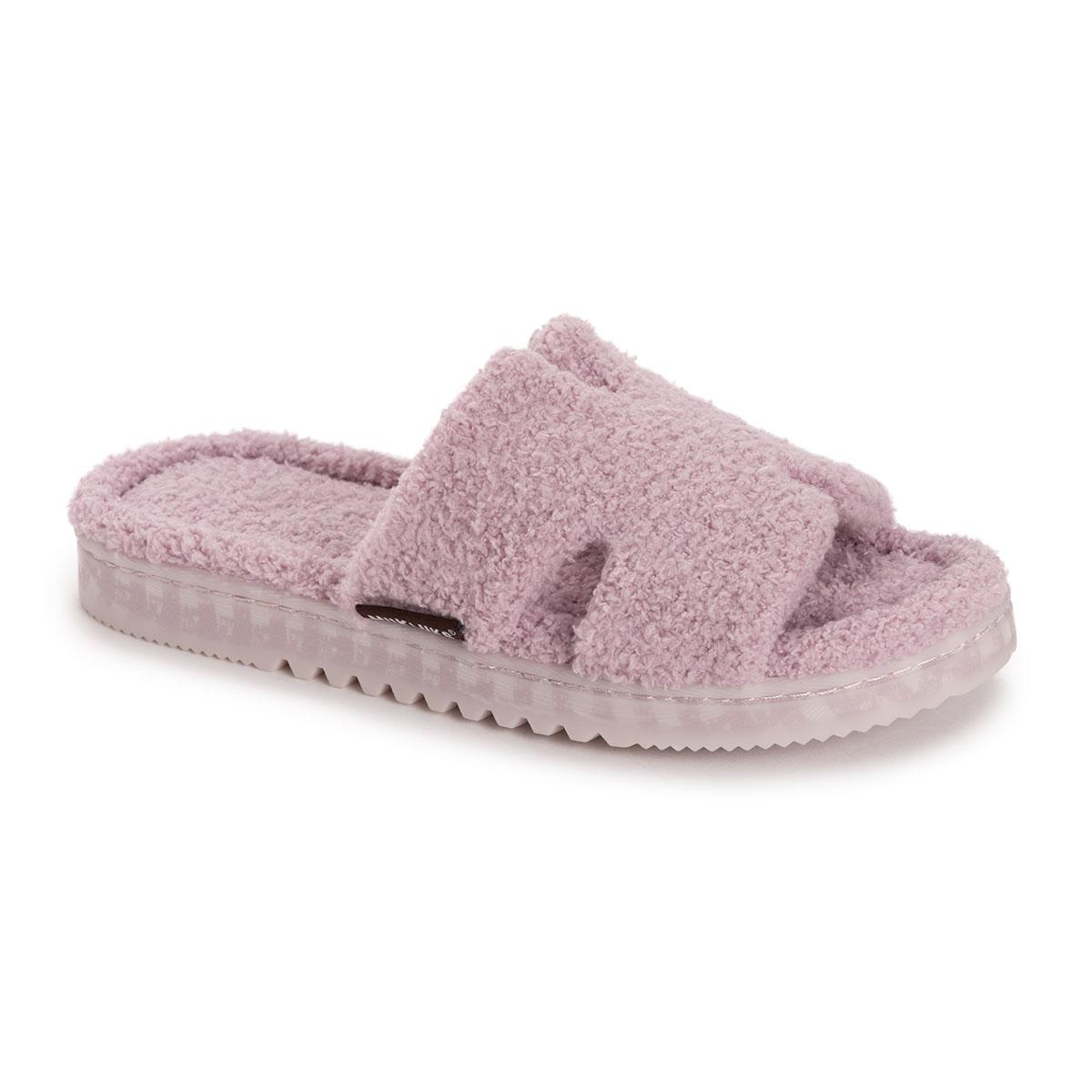 Click here for Muk Luks Womens Cecilia Slide Slipper - Ivory prices