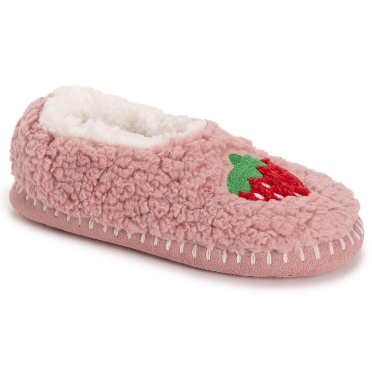 Click here for Womens MUK LUKS(R) Sherpa Strawberry Ballerina Sli... prices