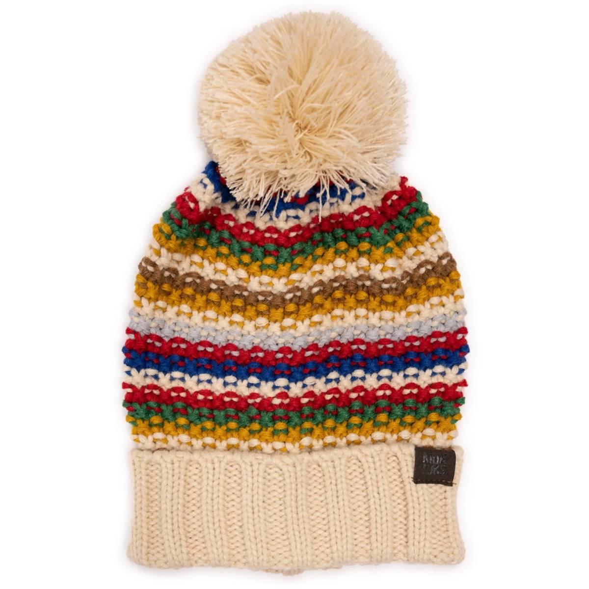 Click here for Womens Muk Luks Stripe Slouch Hat prices