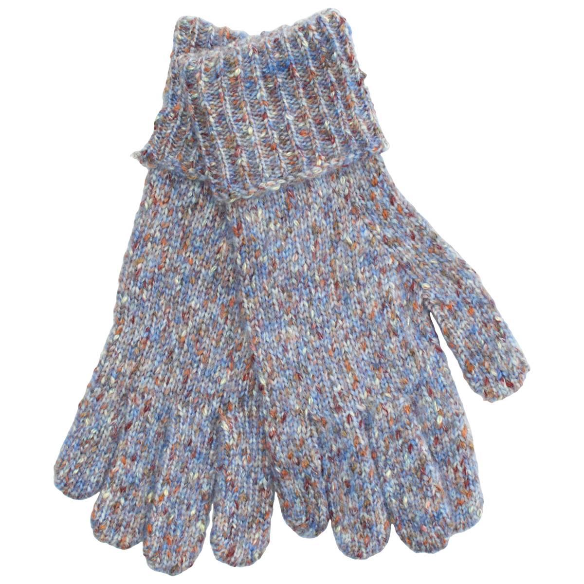 Click here for Womens Muk Luks Fuzzy Knit Space Dye Gloves prices