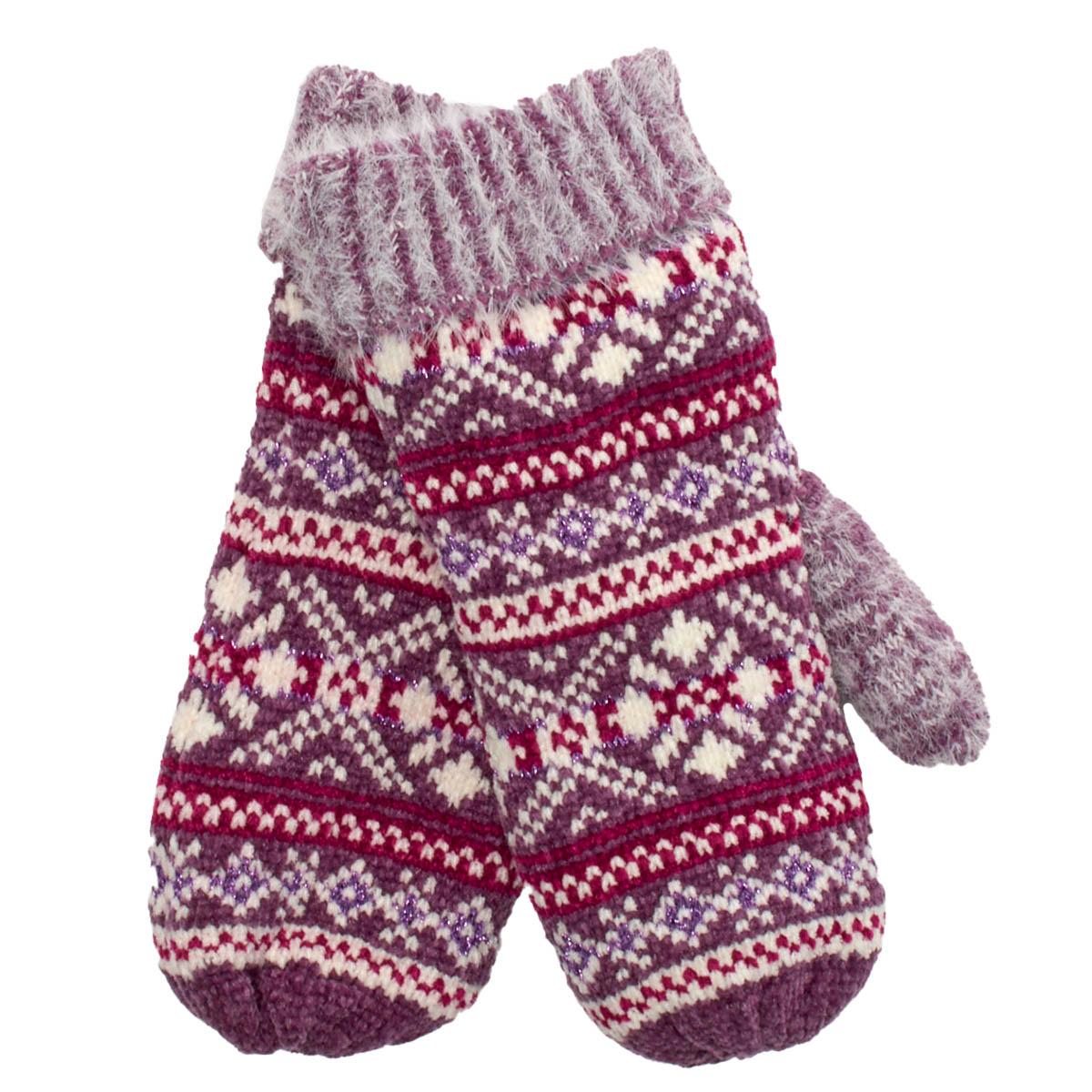 Click here for Womens Muk Luks Chenille Nordic Mitten prices