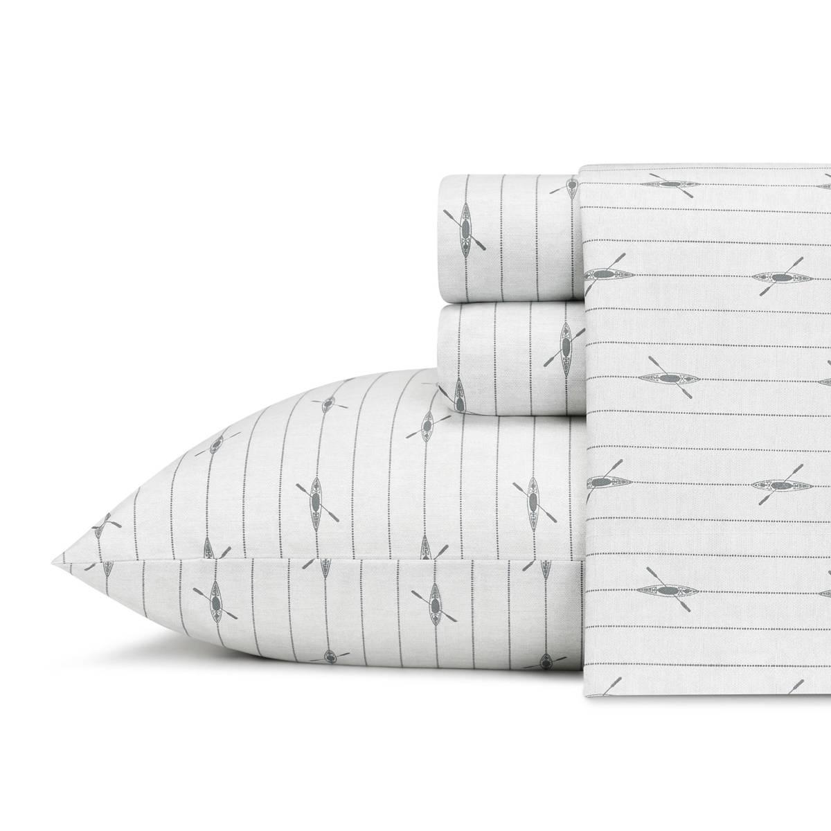 Click here for Eddie Bauer Downstream Cotton Percale Sheet Set prices