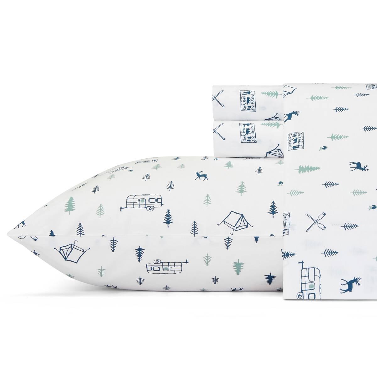 Click here for Eddie Bauer Campout Cotton Percale Sheet Set prices