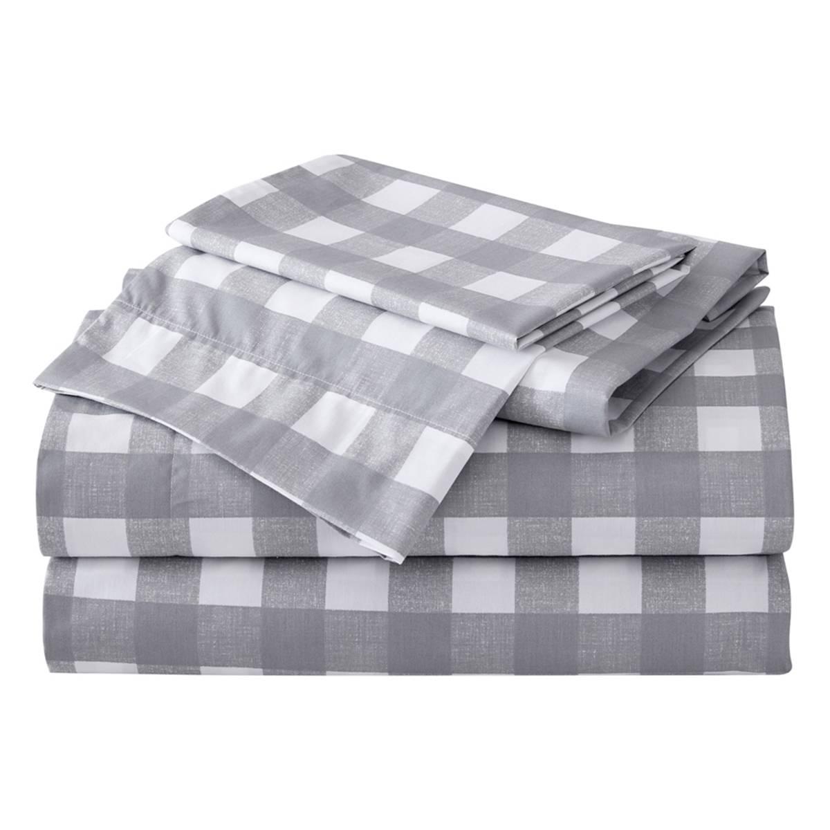 Click here for Eddie Bauer Lakehouse Plaid Cotton Percale Sheet S... prices