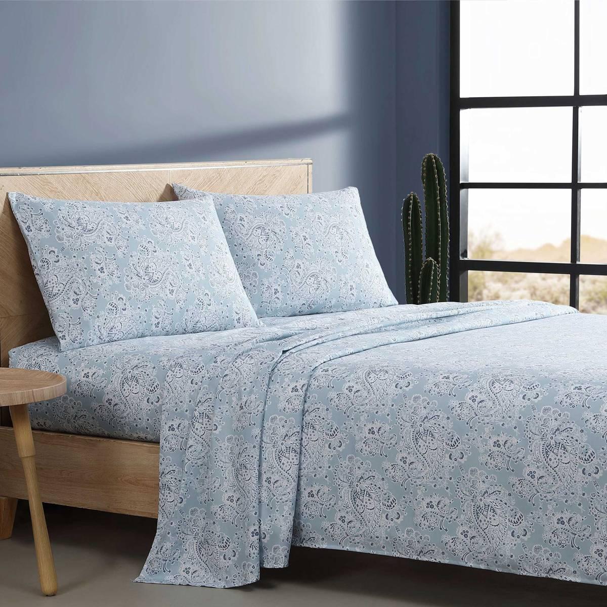 Click here for Wrangler Prairieland Paisley Microfiber Sheet Set prices
